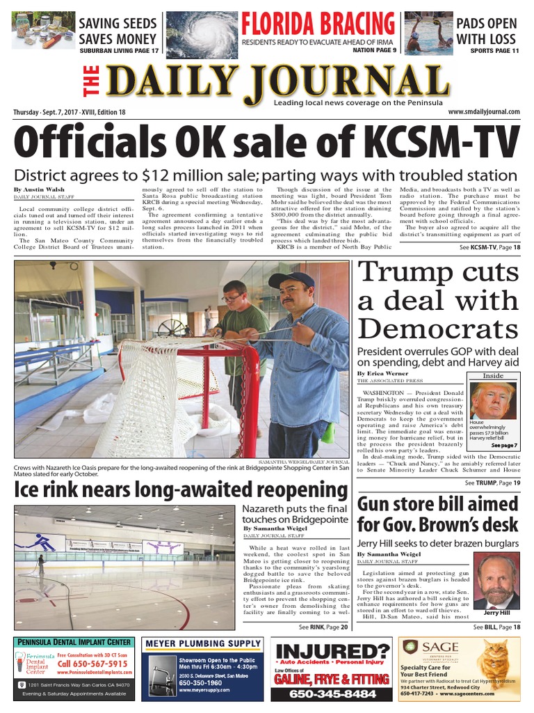 Officials OK Sale of KCSM-TV: Florida Bracing | PDF | Ant