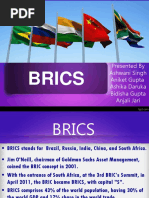 Political Science Project On BRICS | PDF | Bric | Economic Growth