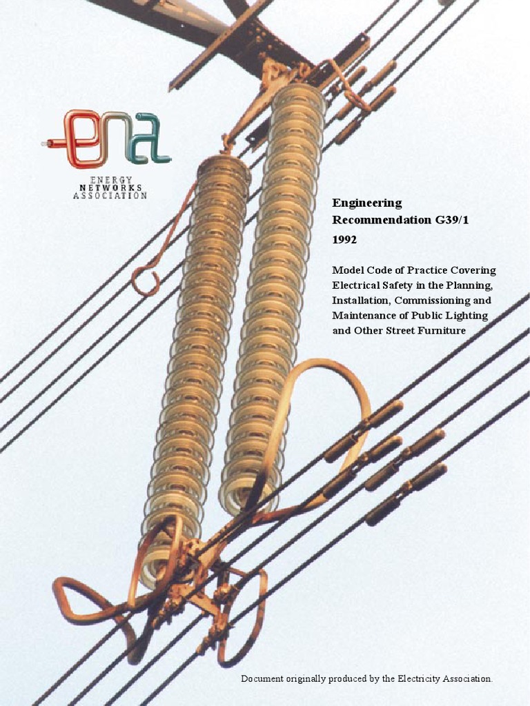 Engineering Recommendation G39/1 | PDF | Engineering | Science