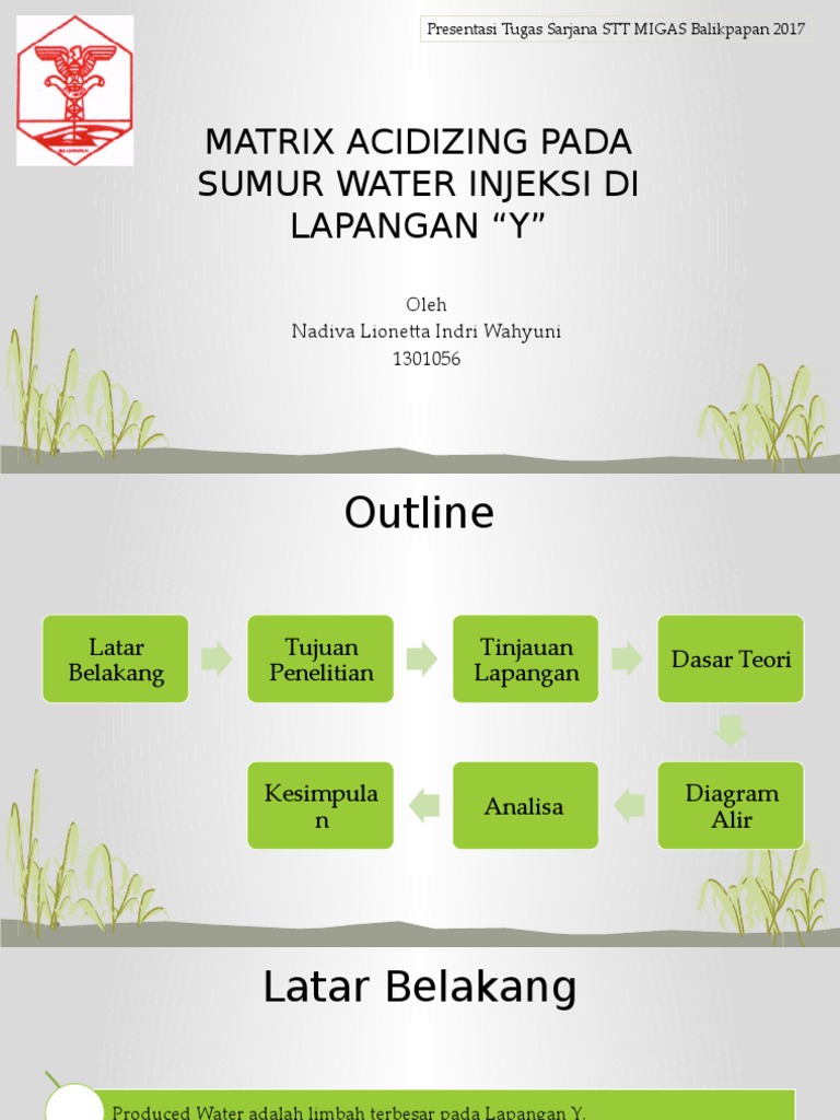 Matrix Acidizing Pada Sumur Water Injeksi Di Lapangan | PDF