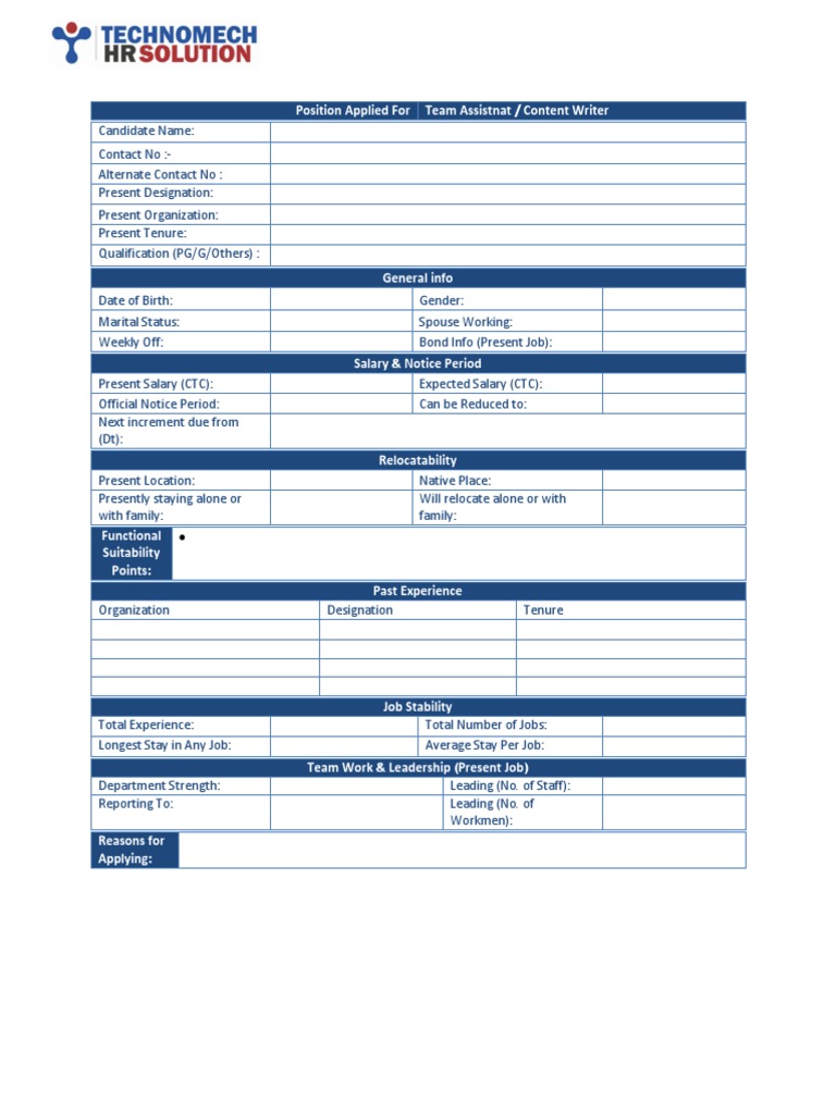 Prescreen Form | PDF