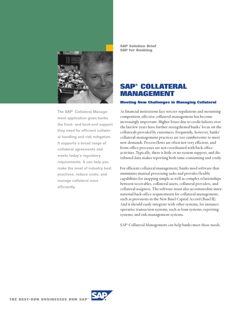 SAP Collateral Management System CMS Configuration Guide User Manual ...