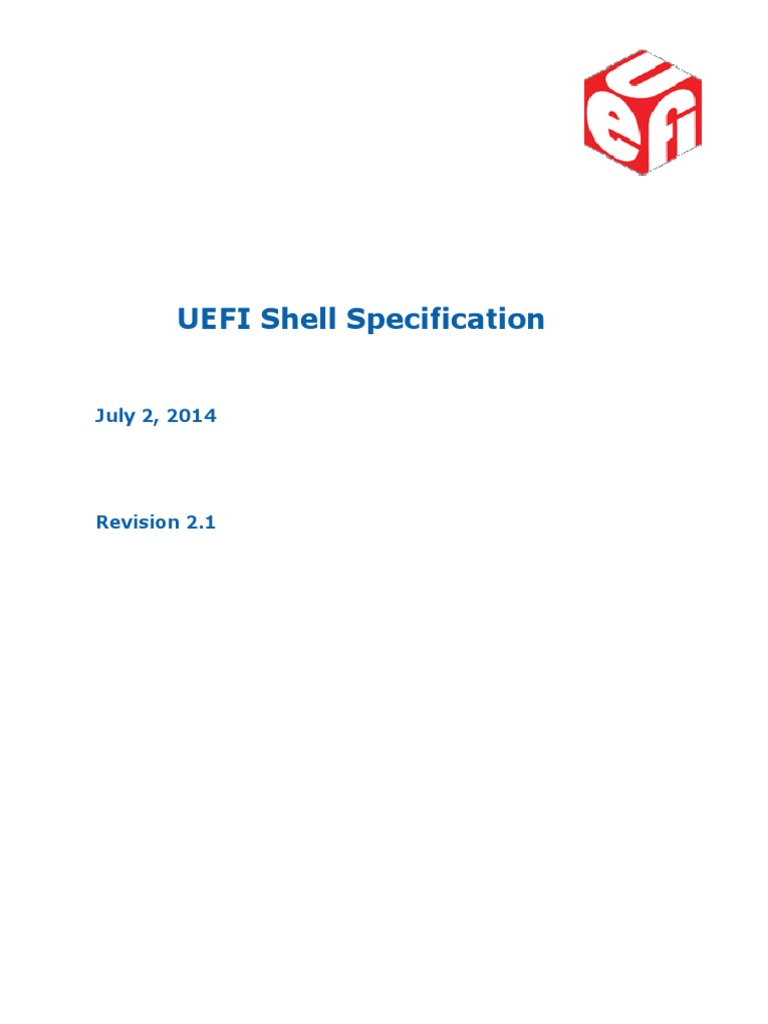 Uefi Shell