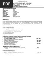 Sample CV - Fake Resume | PDF