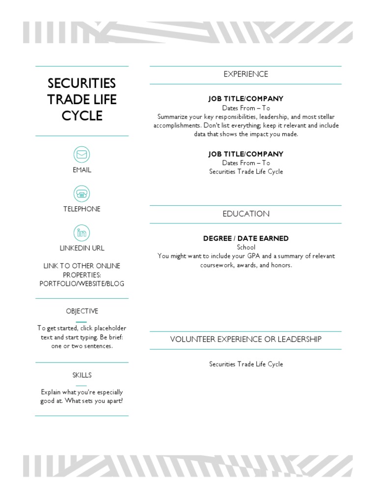 Securities Trade Life Cycle | PDF | Internet | Information Technology