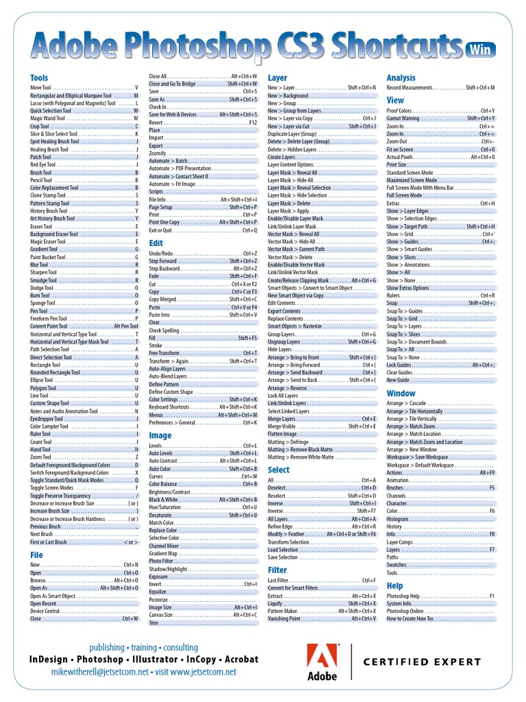 Photoshop Cs3 Poster Win | PDF | Windows Graphics Related Software ...