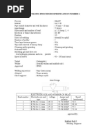 WPS Format For AWS D1.1 - PQR - SMAW | PDF | Welding | Construction