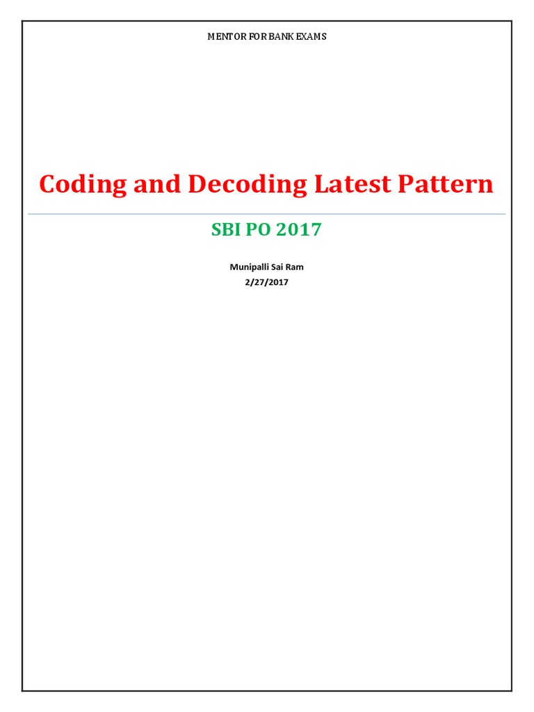 Reasoning Coding Decoding | PDF | Consonant | Alphabet
