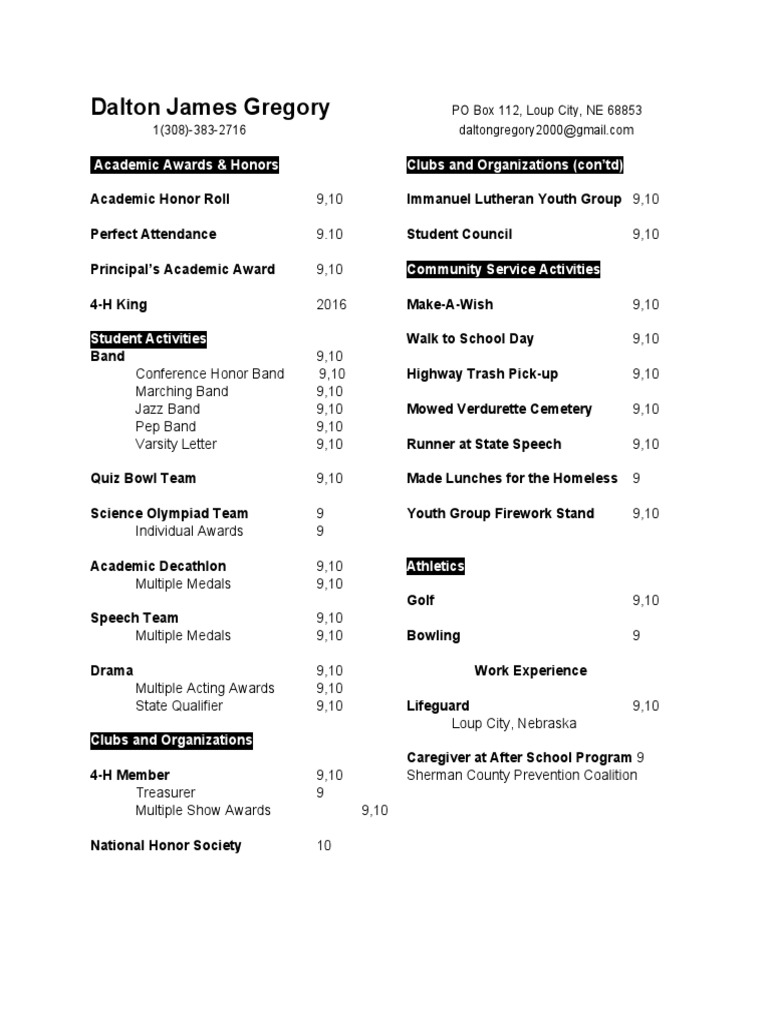 James Gregory: Dalton | PDF