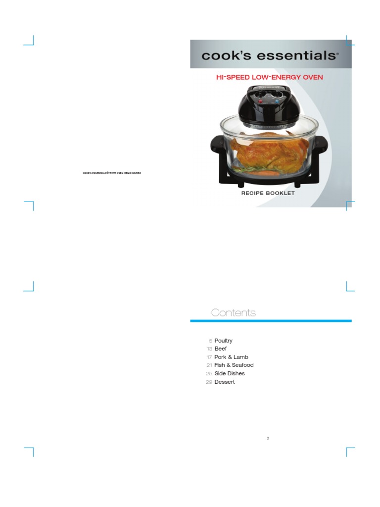 Rapid Wave Oven Recipe Book | PDF | Stuffing | Beef