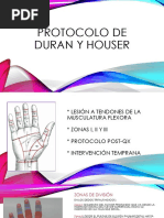 Protocolo Kleinert | PDF | Tendón | Mano