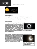 Mapa Conceptual - Los Eclipses | PDF
