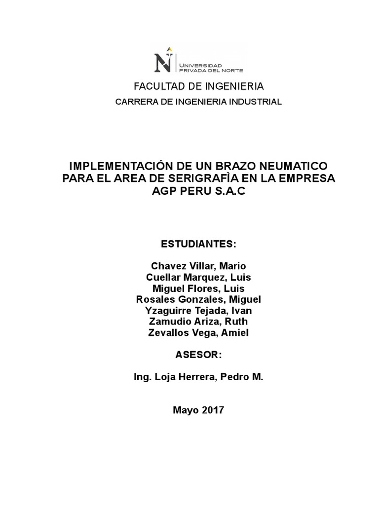 AGP PERU S.a.C Proyecto de Tesis Final | PDF | Neumático | Diseño