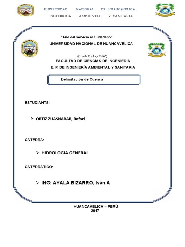 Hidro Cuenca | PDF | Cuenca de drenaje | Hidrología