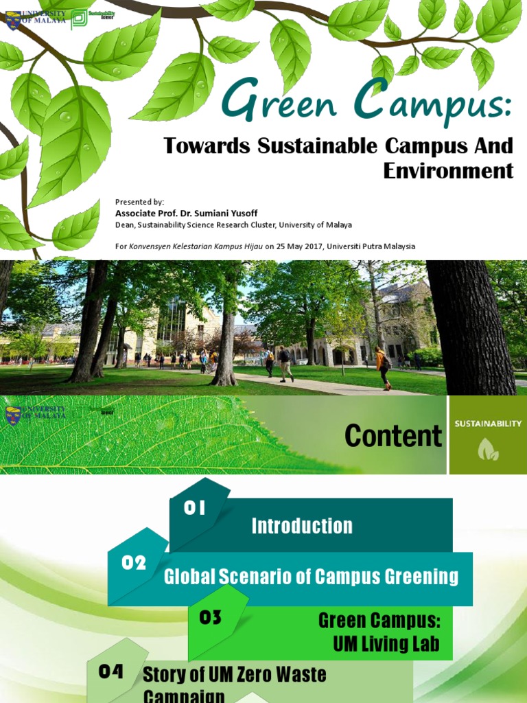 Green Campus - Towards Sustainable Campus and Environment | PDF ...