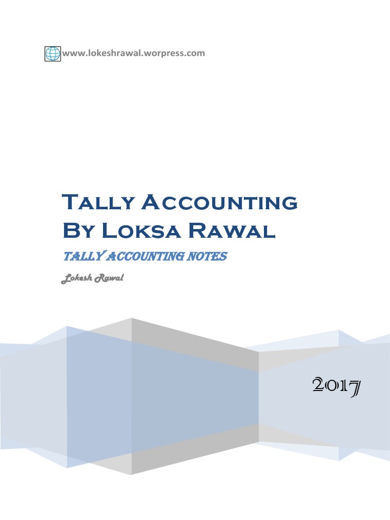 Tally Erp 9 Book | PDF