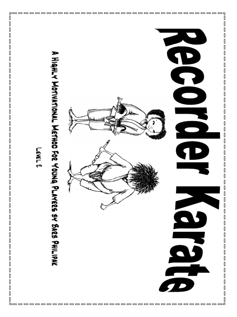 Recorder Karate Level 2 | PDF