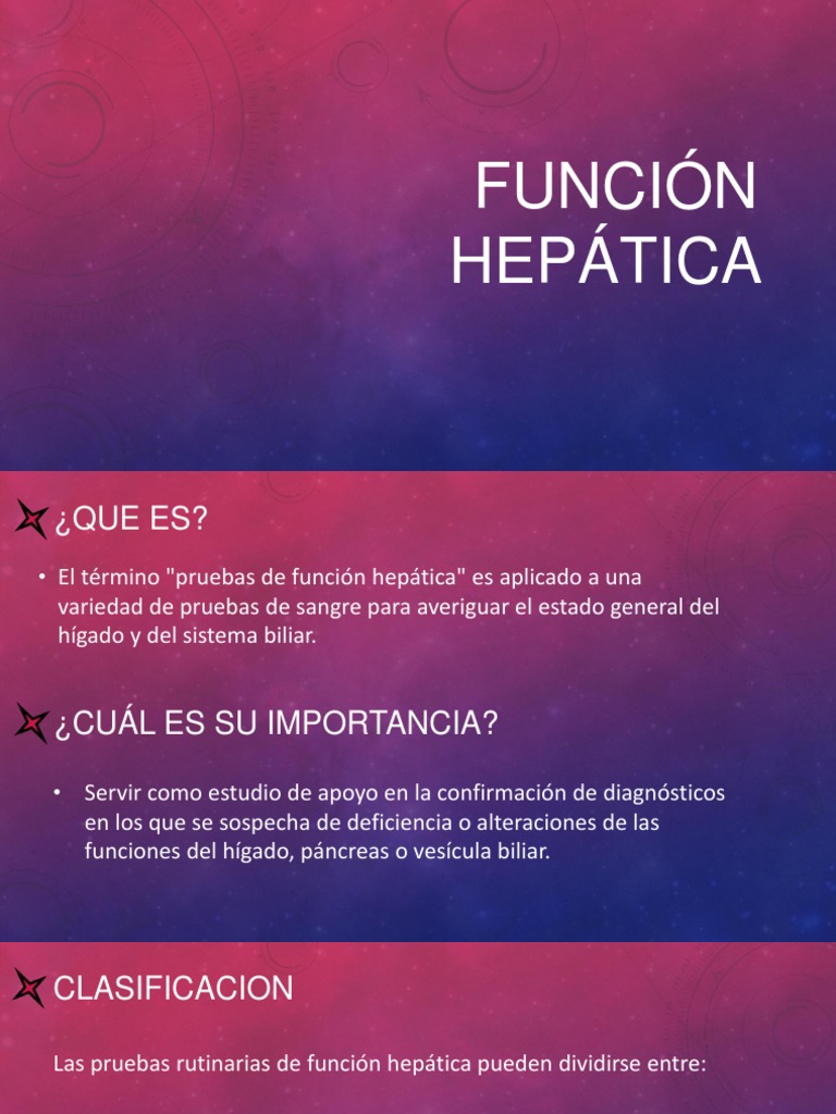 Función Hepática | PDF | Hepatitis | Hepatitis B