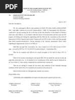 Request Letter For PLDT Line Transfer | PDF