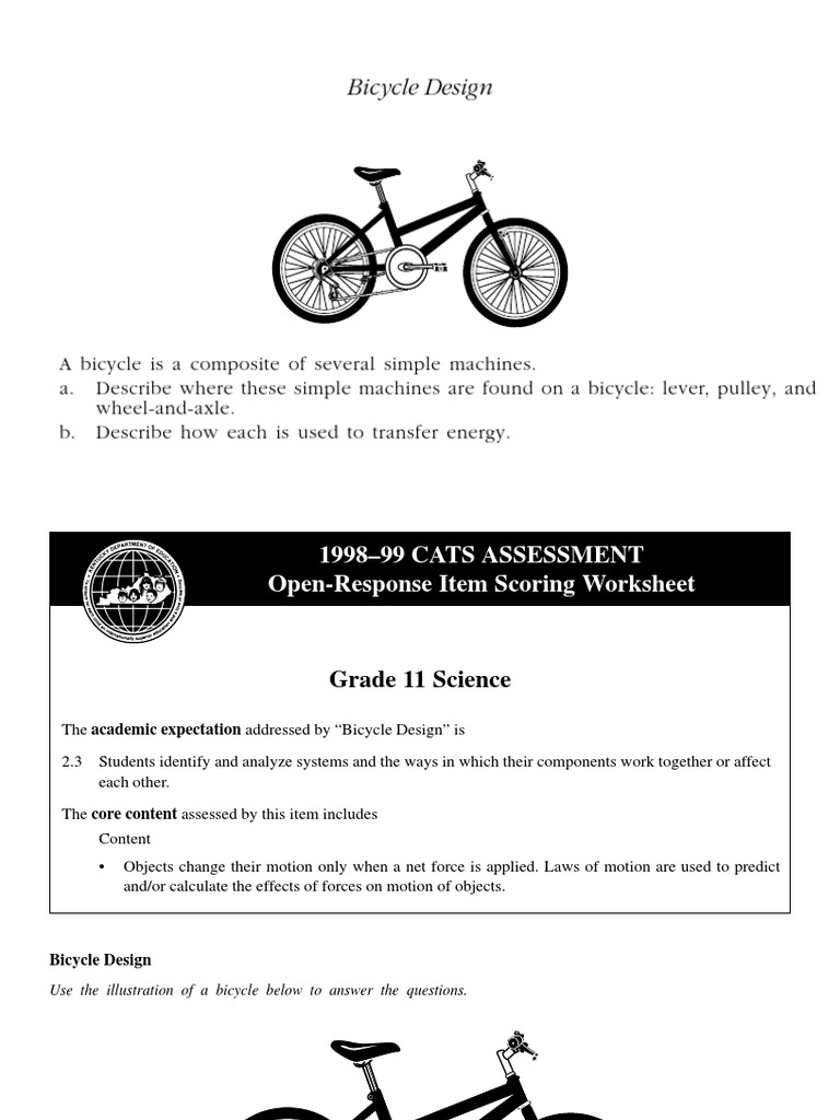 Understanding Bicycle Mechanics: How Simple Machines Work Together to ...