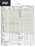 Sample Weather Chart Blank | PDF | Weather | Nature