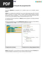 Manual de Programacion de Mblock | PDF | Scratch (lenguaje de ...