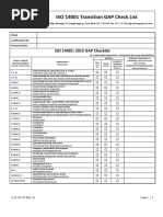 ISO 9001 2015 Gap Analysis Checklist | PDF | Quality Management System ...
