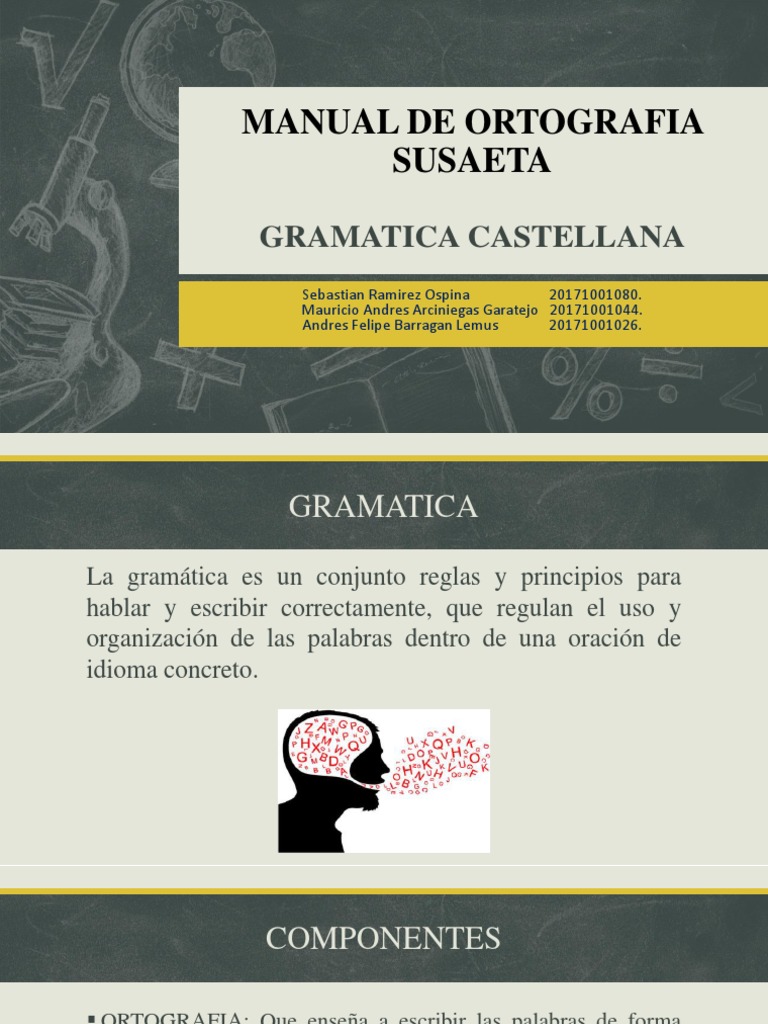 Manual de Ortografia Susaeta | PDF | Verbo | Gramática