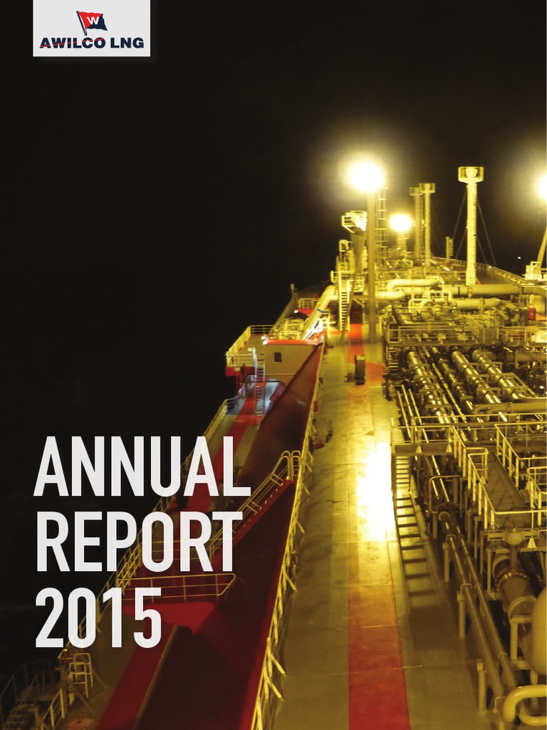 2015 ALNG Annual Report | PDF | Liquefied Natural Gas | Natural Gas