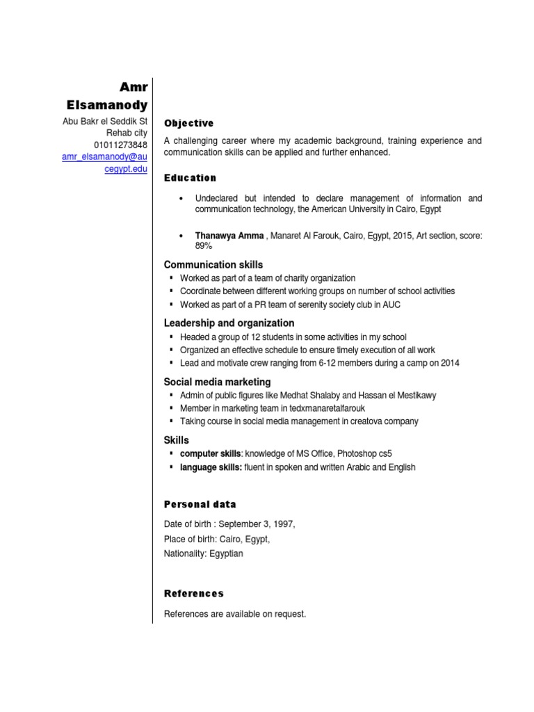 Functional Resume | PDF