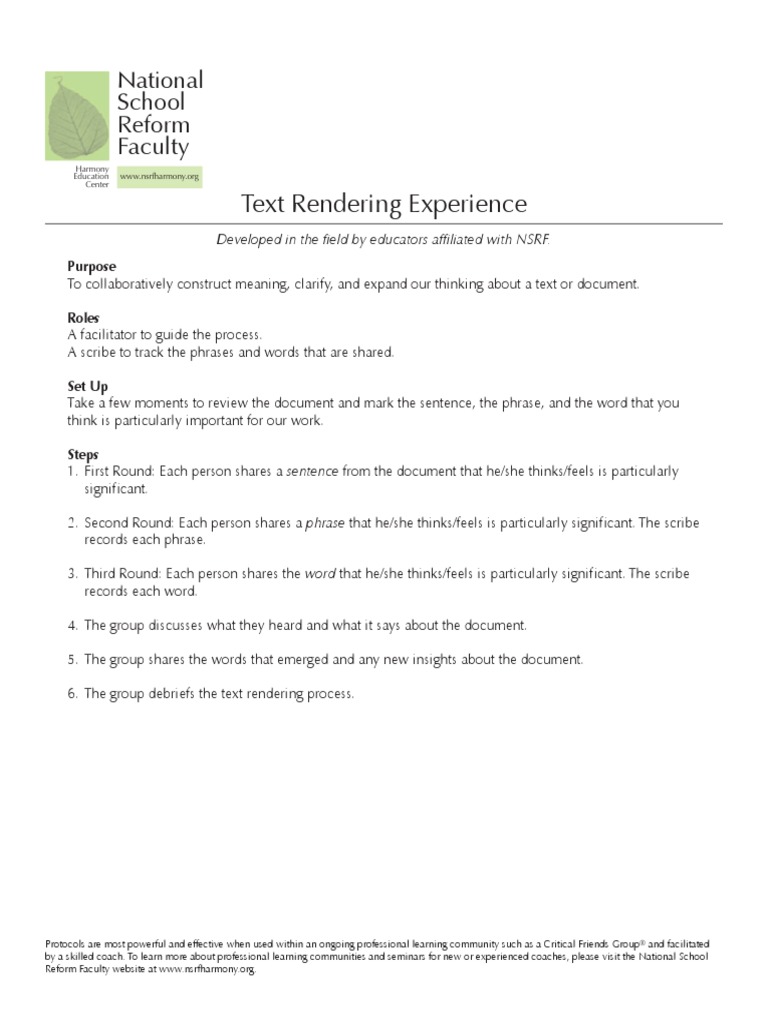 Text Rendering Activity | PDF