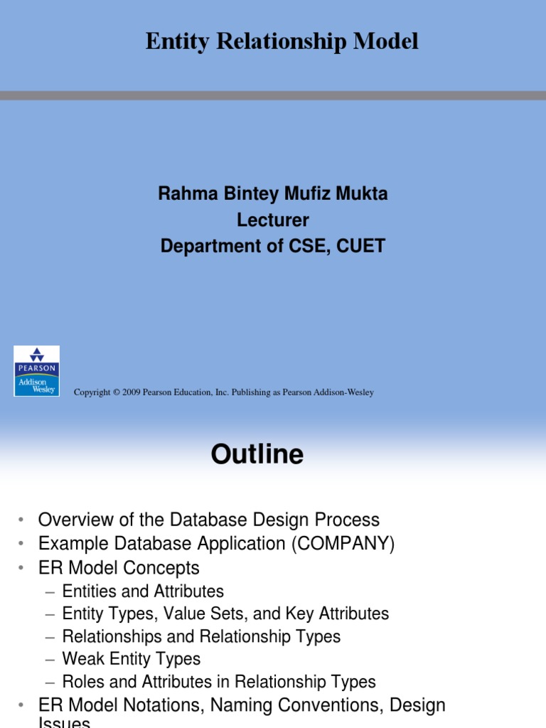 ER Diagram | PDF | Conceptual Model | Database Design
