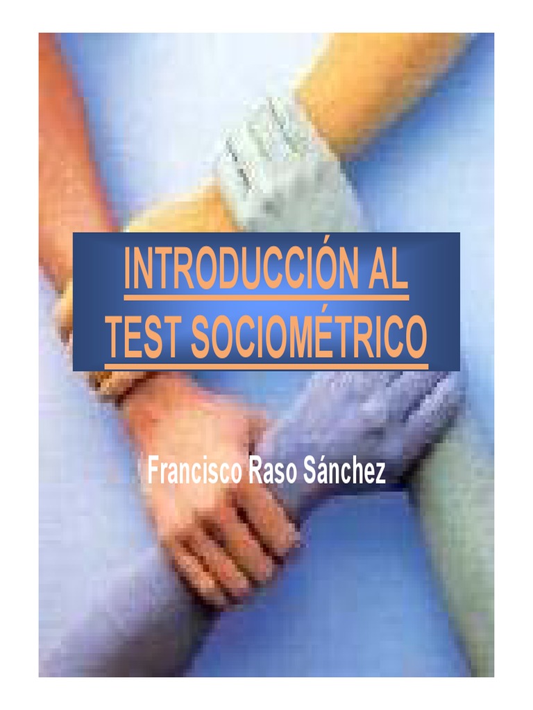 Introducción Al Test Sociométrico | Descargar gratis PDF | Science ...