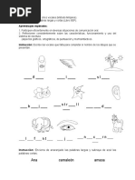PRUEBA LETRAS T, D, N - 1° Basico | PDF