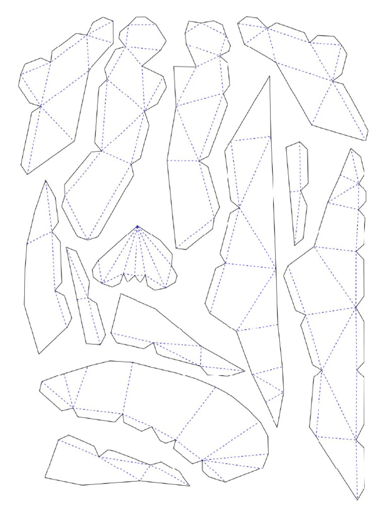 Magpie Papercraft - Line Export PDF | PDF