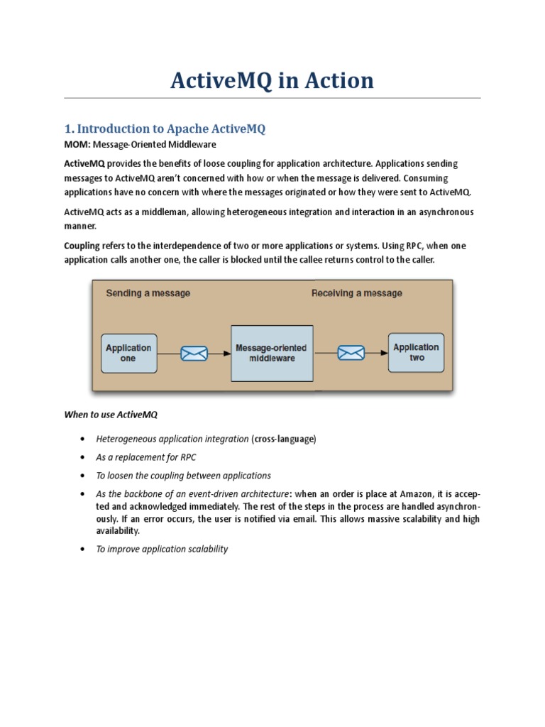 Active MQ | PDF | Port (Computer Networking) | Transmission Control Protocol