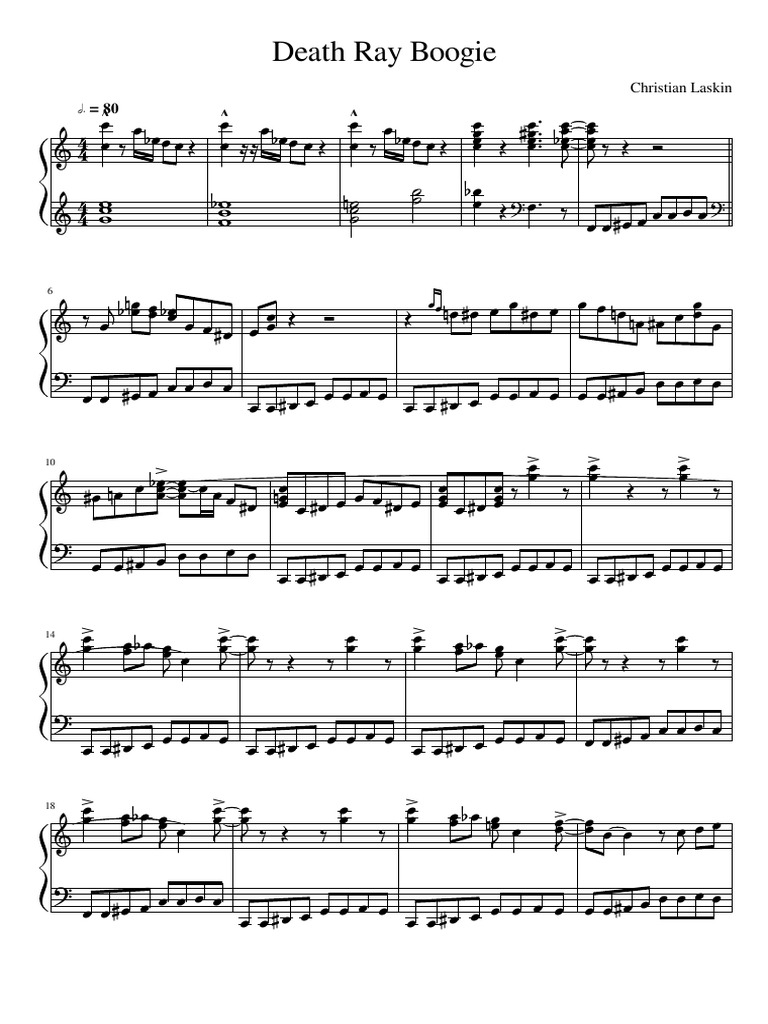 Death Ray Boogie