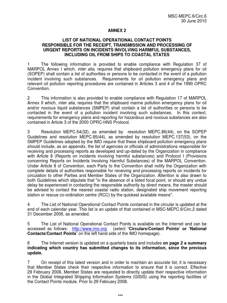 SOPEP_Annex2_30June2010