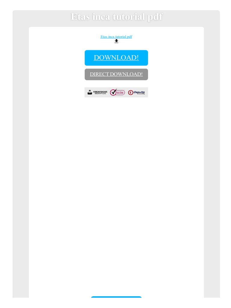 Etas Inca Tutorial PDF | PDF | Application Programming Interface ...