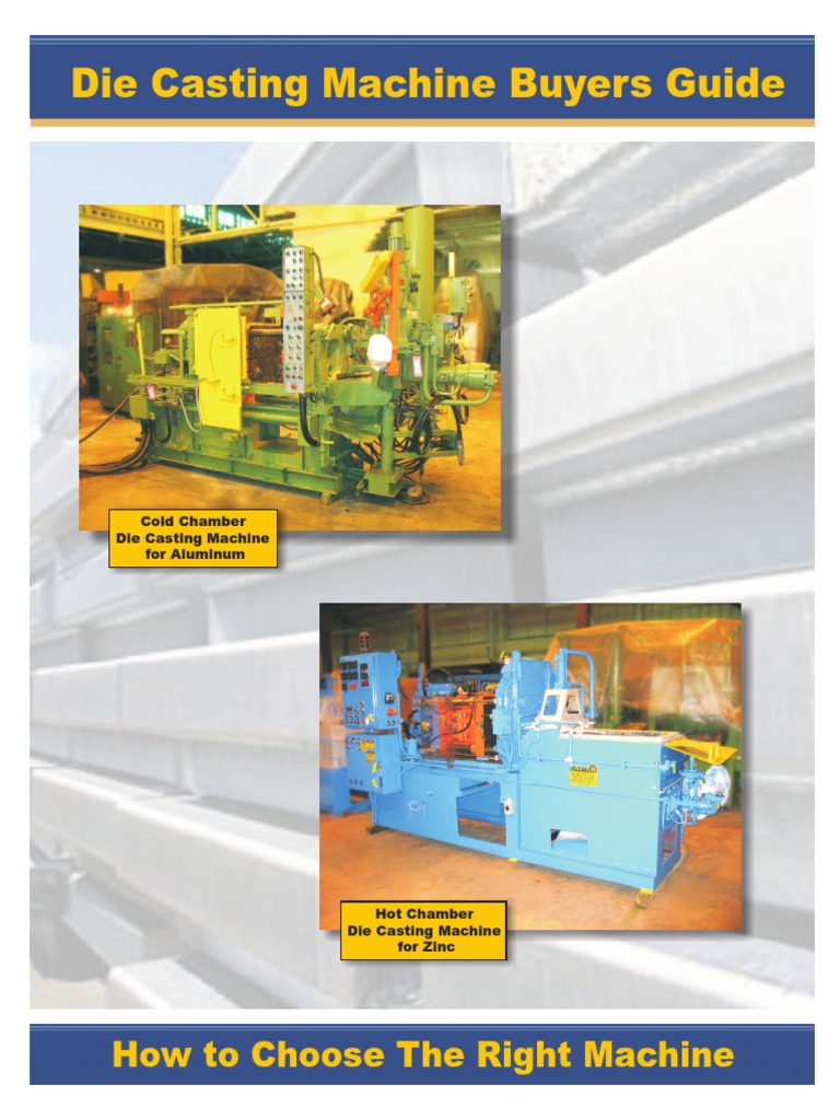 Beta Die Casting Buyers Guide | PDF | Casting (Metalworking) | Production And Manufacturing