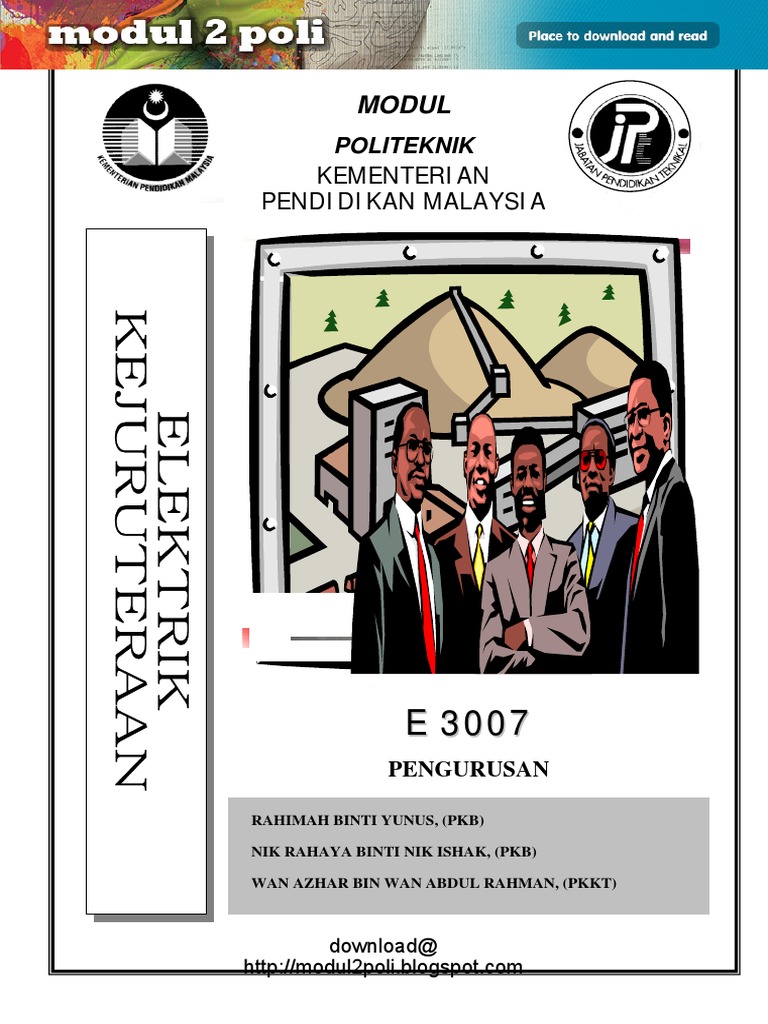 E3007 - Nota Pengurusan Projek | PDF