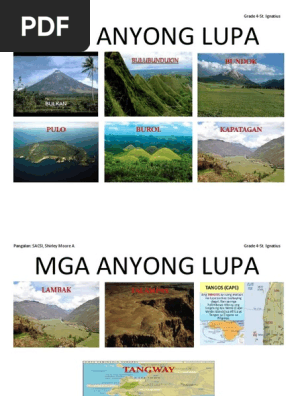 Anyong Lupa Tangway Larawan