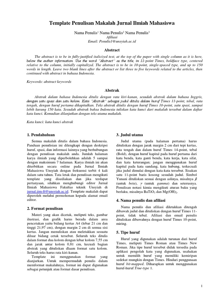 Template JIM FT | PDF