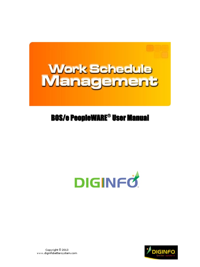 2 Work Schedule Manager - Sept2013 | PDF | Overtime | Working Time