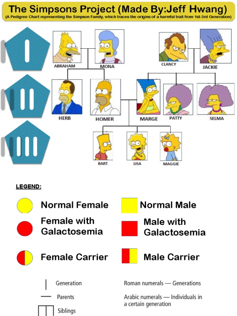 Simpsons Family Pedigree Chart | PDF