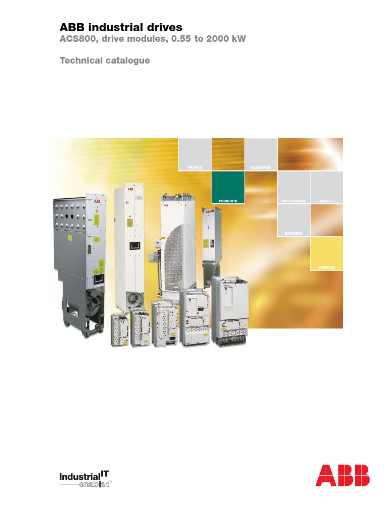 ACS800 Mod | PDF | Power Inverter | Rectifier