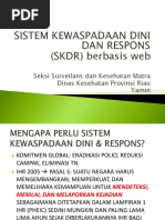 Sop Pelaporan SKDR | PDF