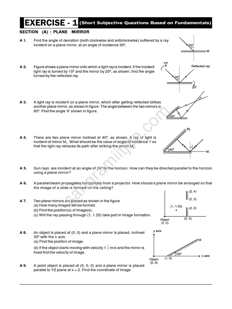 Optics | PDF | Prism | Refraction