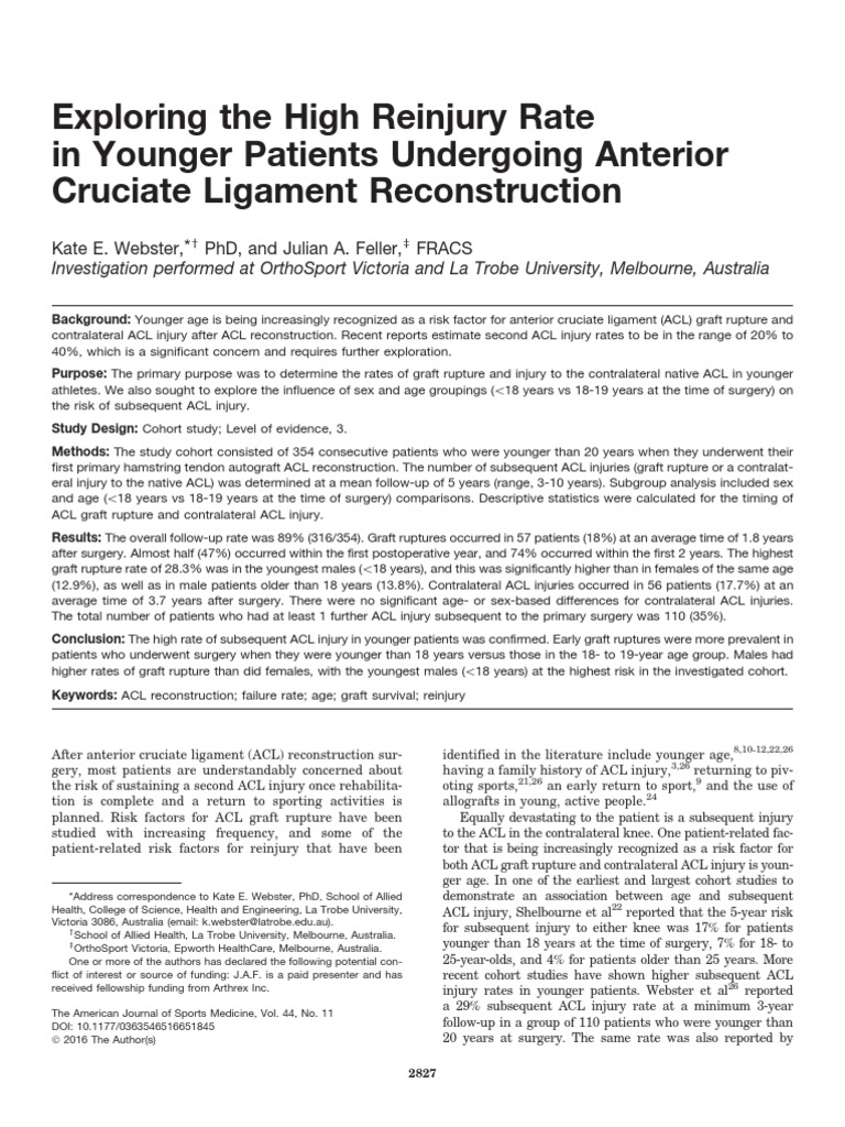 LCA 4pdf | PDF | Knee | Limbs (Anatomy)