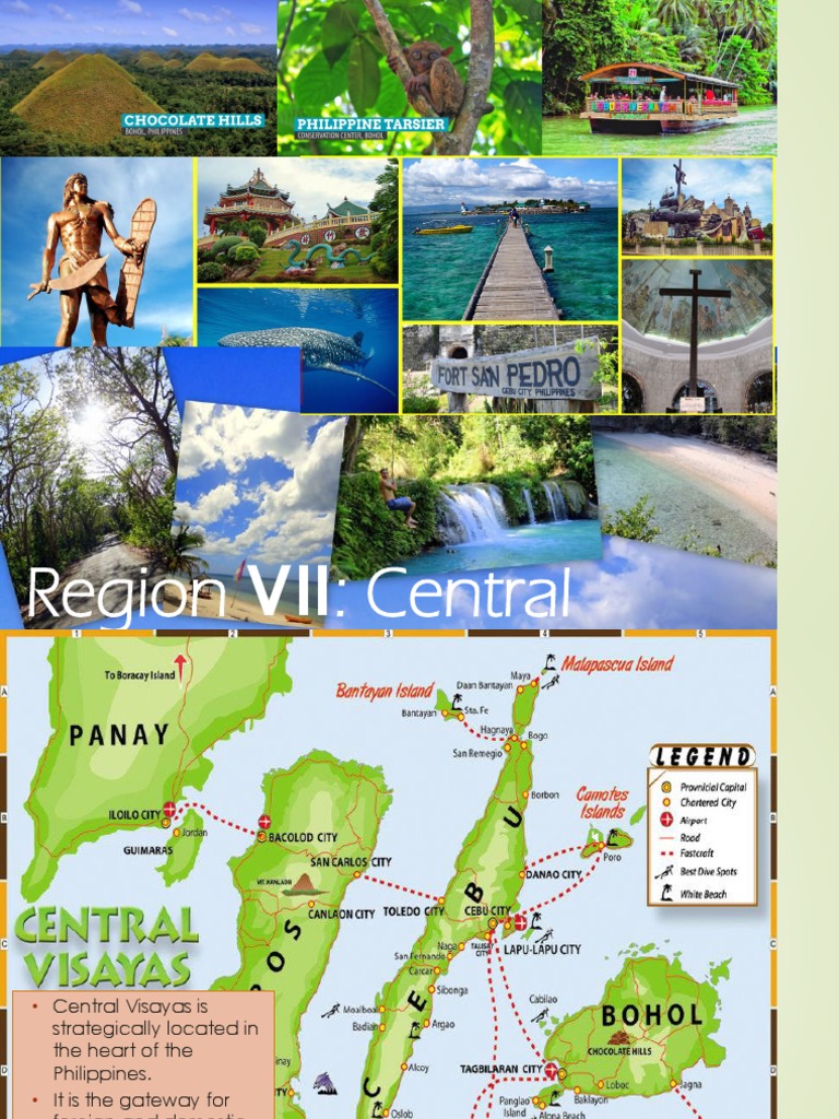 Central Visayas - Powerpoint | PDF | Cebu | Philippines